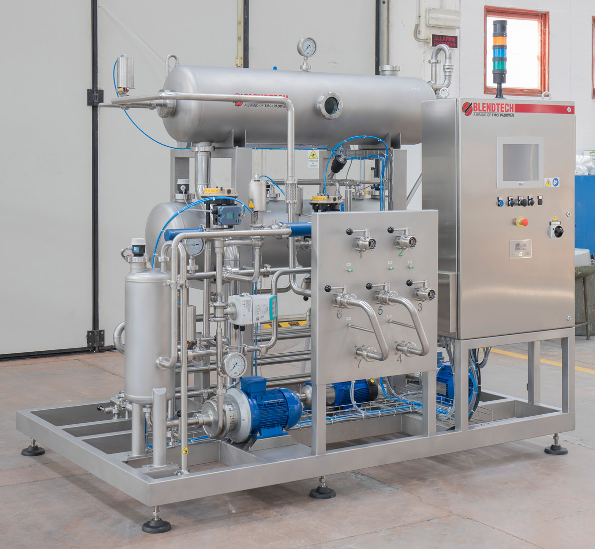 Premix per soft drinks, disareazione dell’acqua di processo - Blendtech